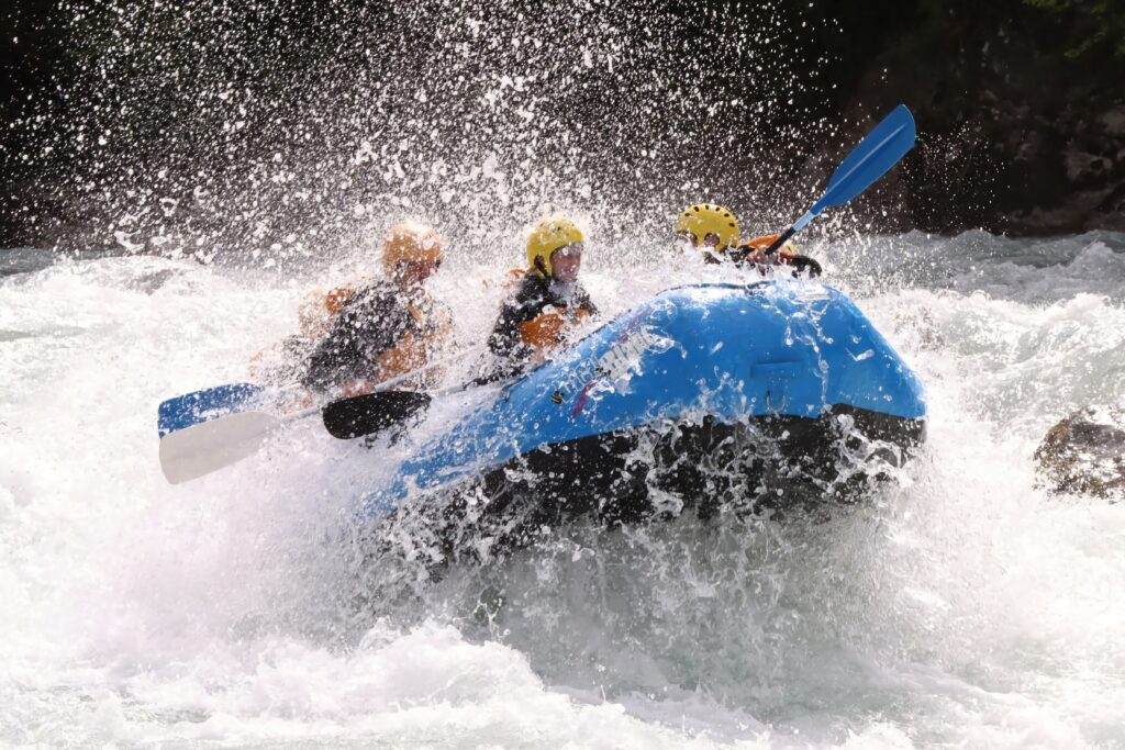 Rafting on the Guil River Queyras - De Bleu à Blanc