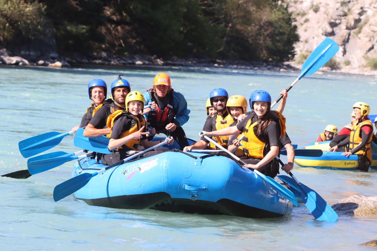 Rafting Embrun Durance - De Bleu à Blanc